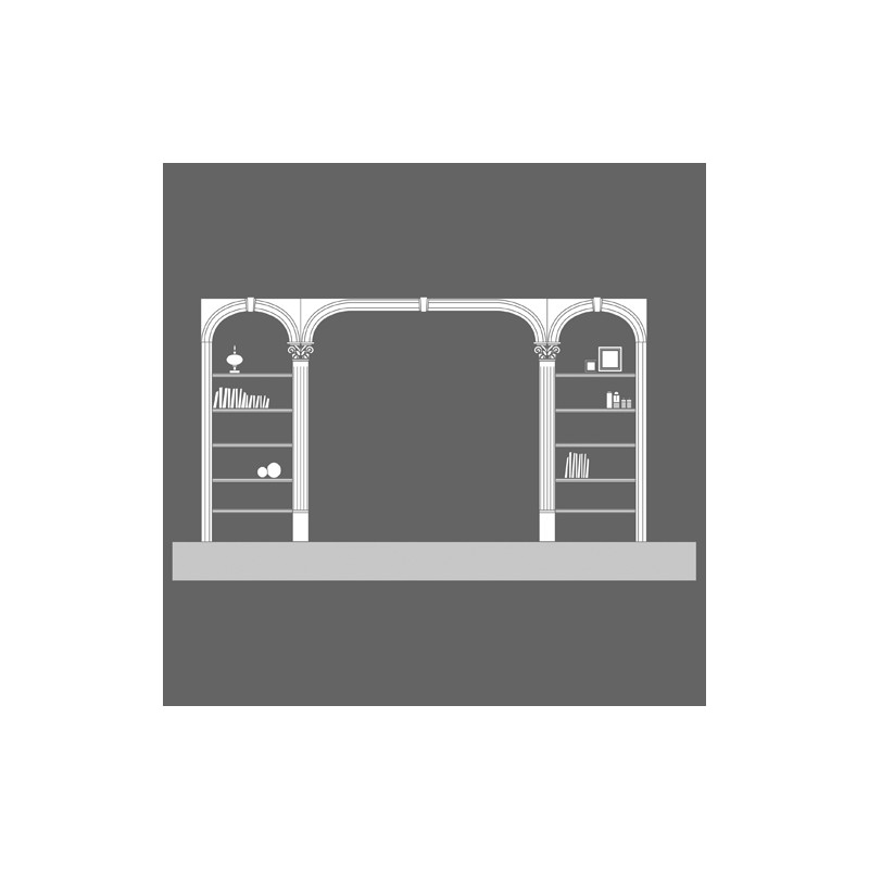 Pilaster K200 Orac Decor żłobiony | sztukateria Dekorplanet